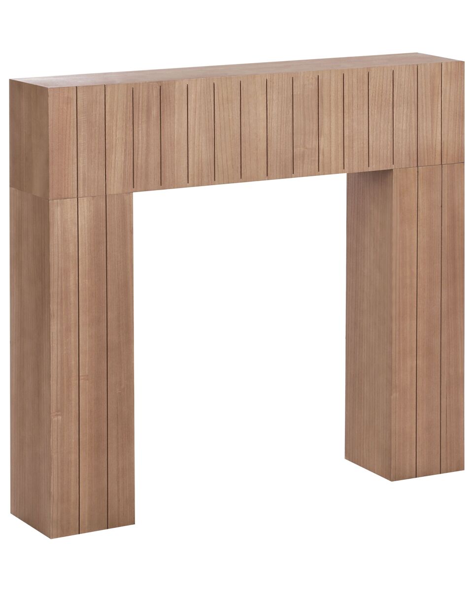 Marco para chimenea BUNBURY Marrón claro - Conforama