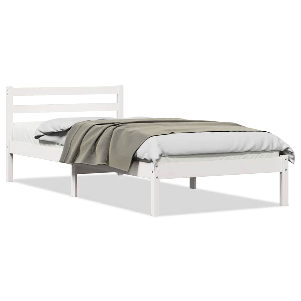 Estructura de cama con cabecera 215,5 x 105,5 x 69,5 cm - Conforama