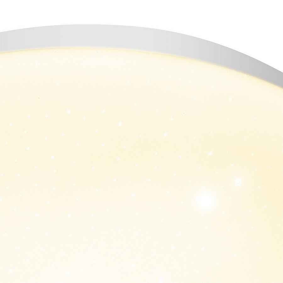 lampara plafon policarbonato color blanco serie calã­gulas 60cm - Conforama