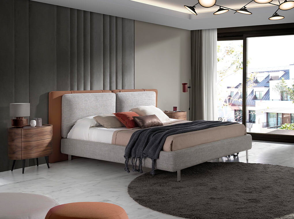 ANGEL CERDA Cama tapizada combinada - Conforama