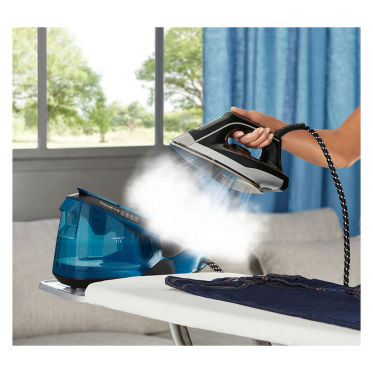 Centro de Planchado Rowenta VR8322F0 1,7 L 6,5 bar 2600W - Conforama