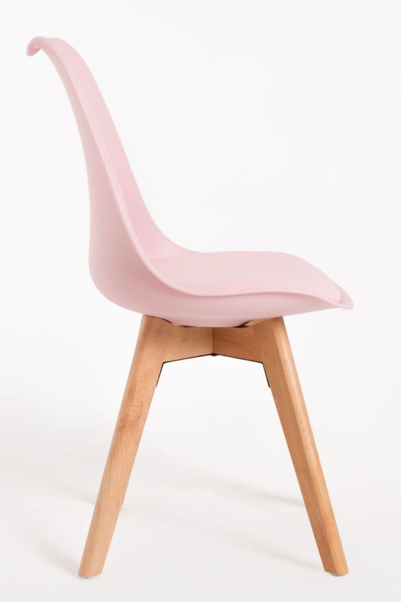 Pack 6 Sillas Synk Basic - Rosa - Conforama