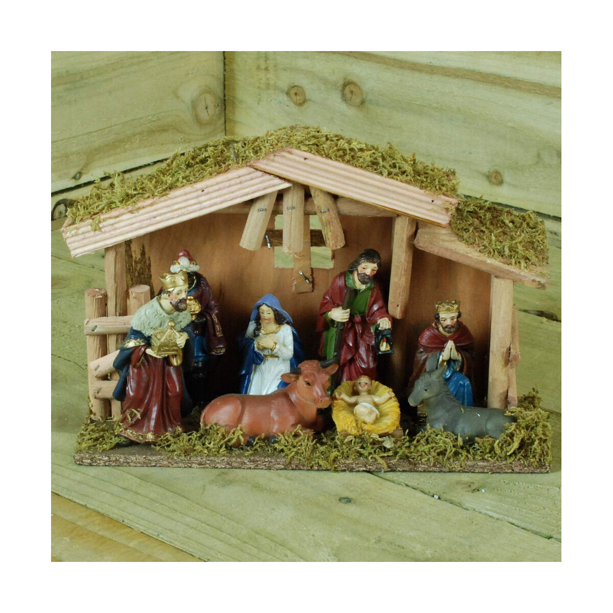 Belén de Navidad Metal - Conforama