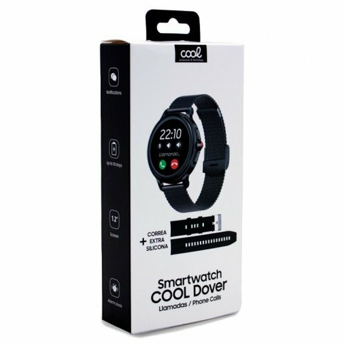 Smartwatch Cool Dover Negro - Conforama