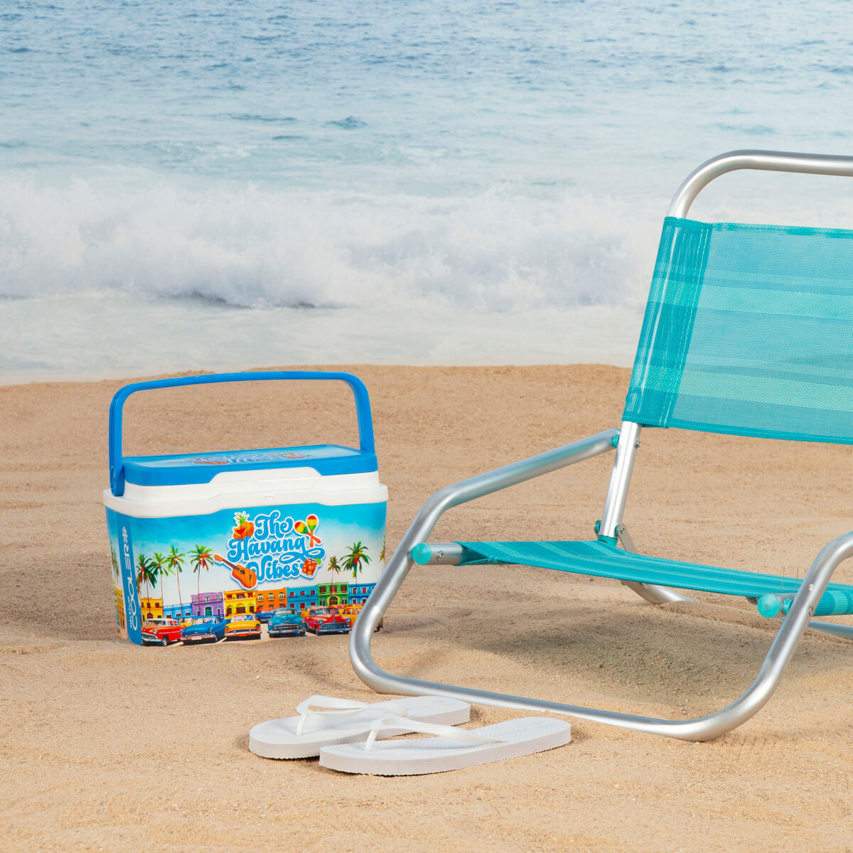 Aktive Nevera rígida de playa 5 litros Summer Trends - Conforama