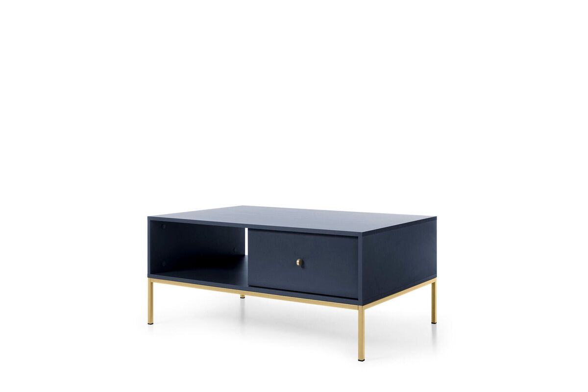Mesa de centro MONO 104x68x46 Azul - Conforama